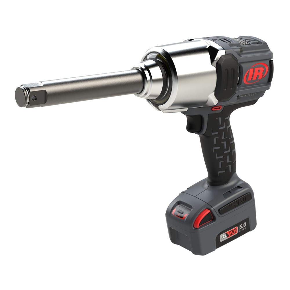 CORDLESS 1" x 6" ANVIL IMPACT WRENCH KIT inc 2 BATTERIES & CHARGER ...