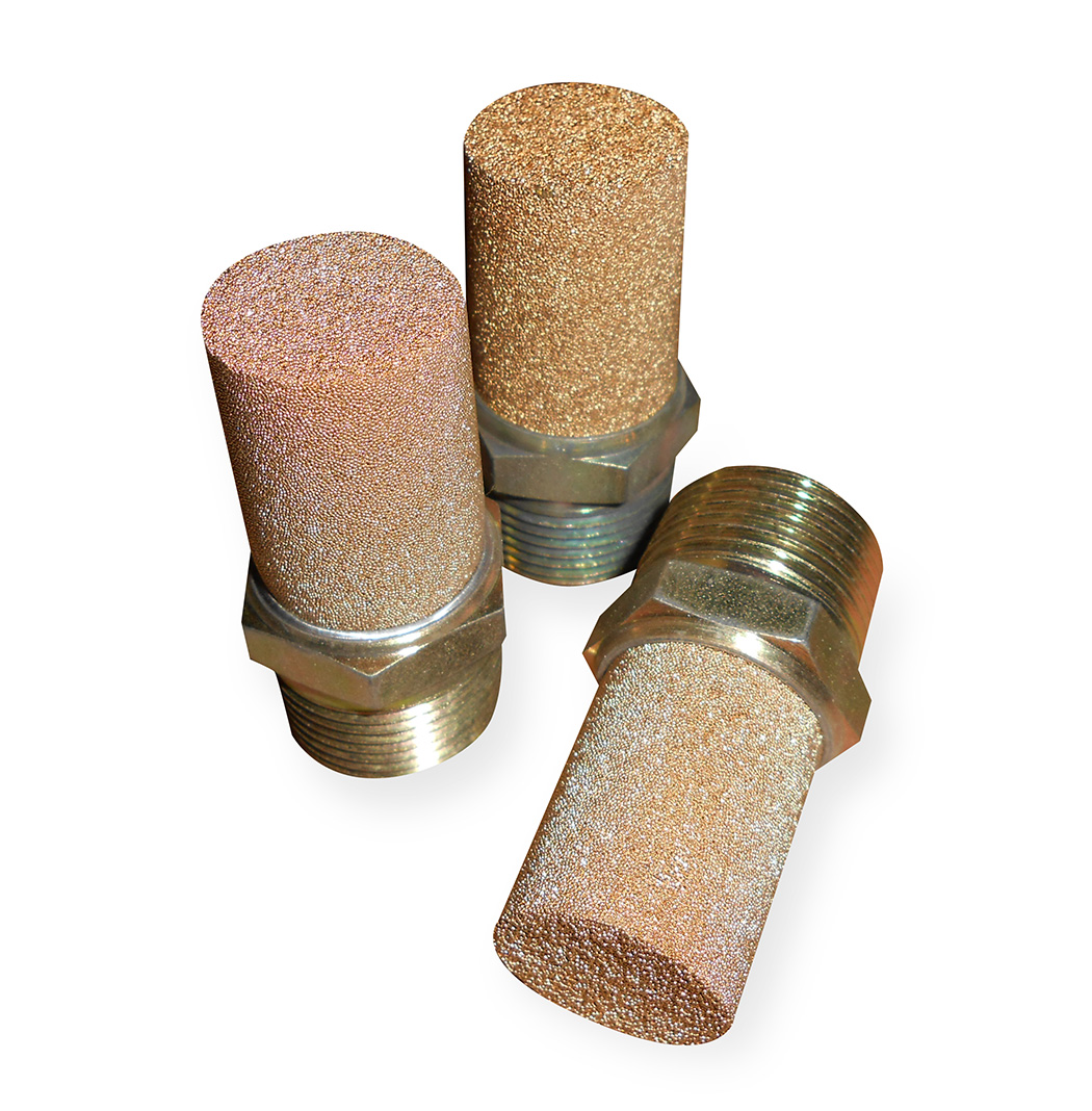 POROUS METAL FILTER/MUFFLER 1/4" | CAPS Shop