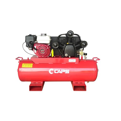 CAPS 15cfm Petrol Driven Single Stage Reciprocating Compressor | CAPS Shop