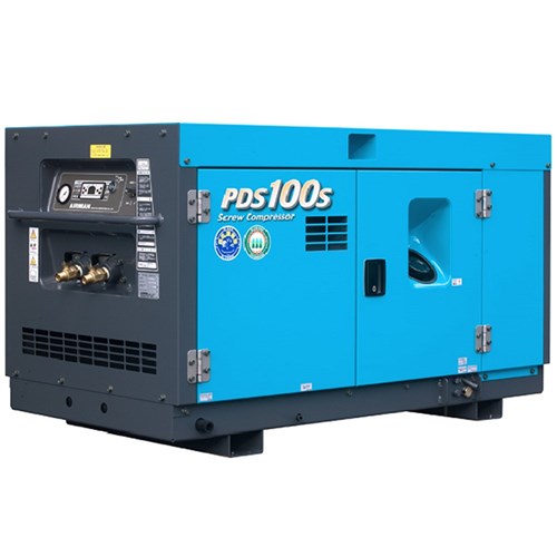 100cfm AIRMAN Portable Diesel Compressor: PDS100S-5C1 | CAPS Shop