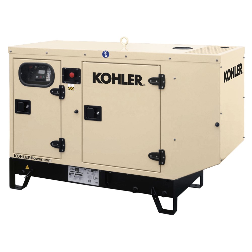 Kohler KK22IV: 22kVA Diesel Standby Generator, 3 Phase, 50L Tank | CAPS ...