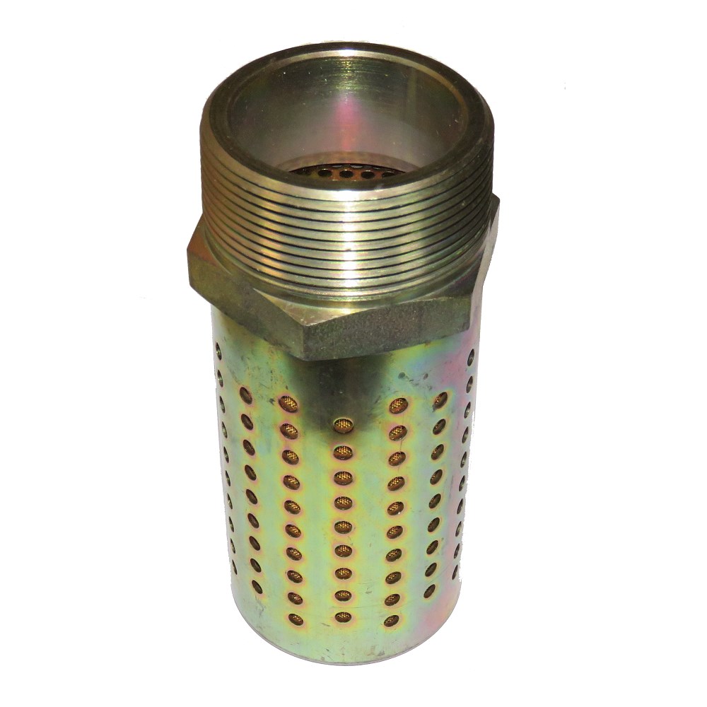 2" BSP Porous Metal Filter Muffler - Cintered Bronze | CAPS Shop