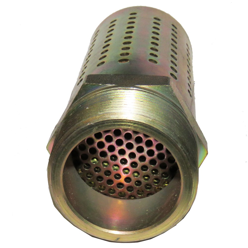 2" BSP Porous Metal Filter Muffler - Cintered Bronze | CAPS Shop