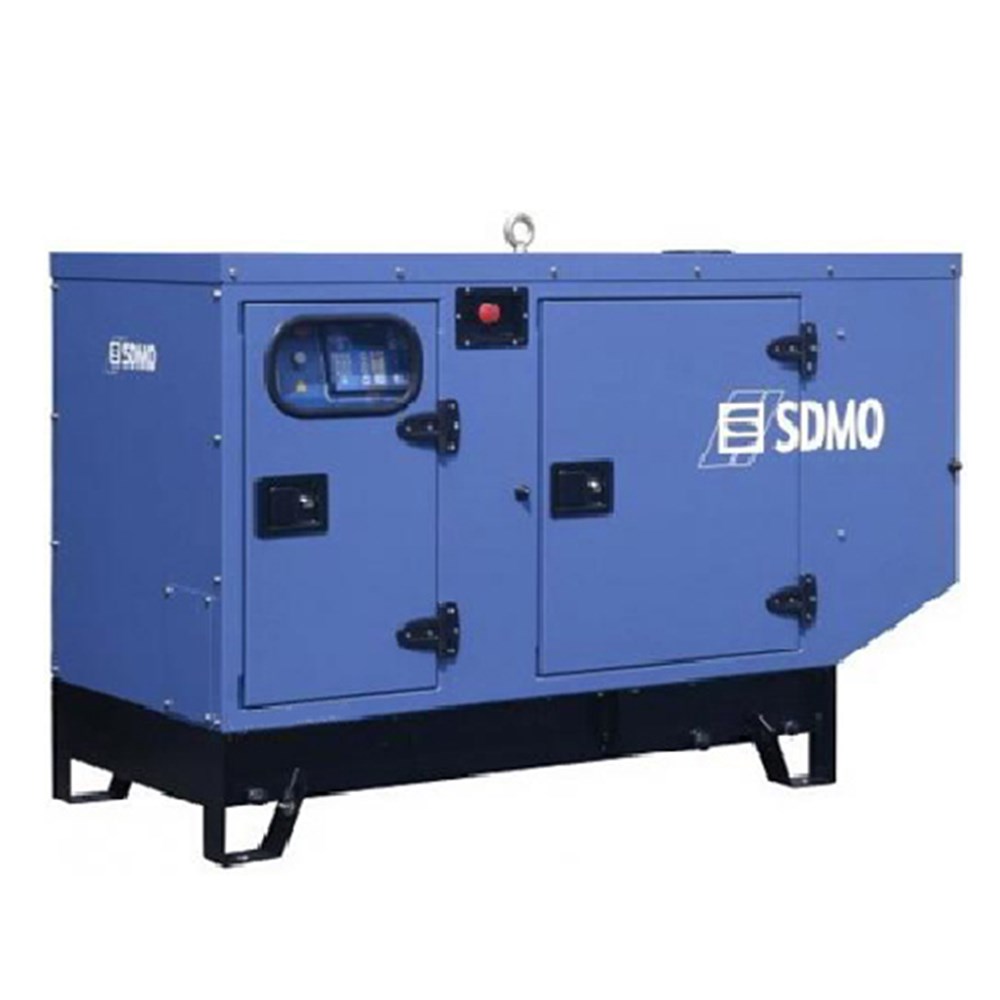 Kohler T16KIV: 16kVA SDMO Enclosed Industrial Power Generator | CAPS Shop